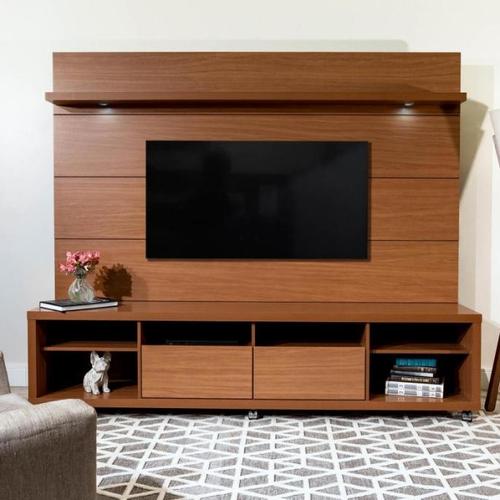 Jual CUSTOM | BACKDROP / RAK PANEL TV MINIMALIS HPL - INTERIOR DESIGN ...