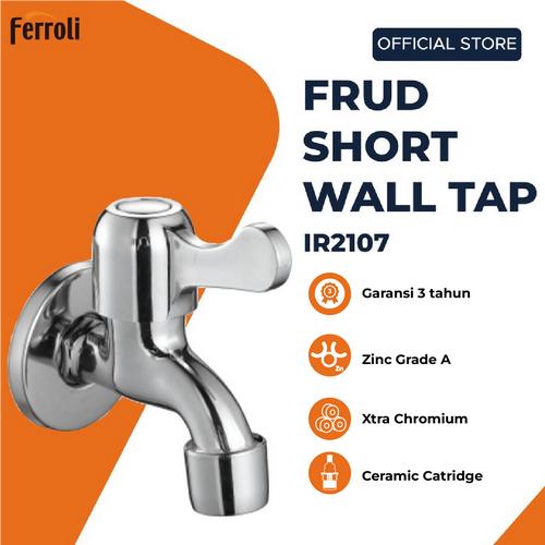 Jual Ferroli Frud Kran Air Tembok / Taman IR2107 1/2" inch Short Wall ...