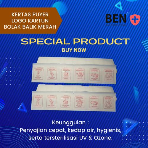 Jual kertas puyer logo karakter Pokemon1 box isi 30.000 pcs - Merah ...