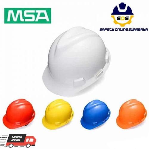 Jual HELM SAFETY MSA LOKAL FASTRAC / HELM PROYEK MSA INCLUDE TALI DAGU ...