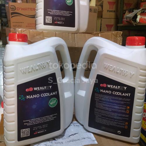 Jual WEALTHY Radiator nano coolant NOAT galon 5lt original - Merah ...
