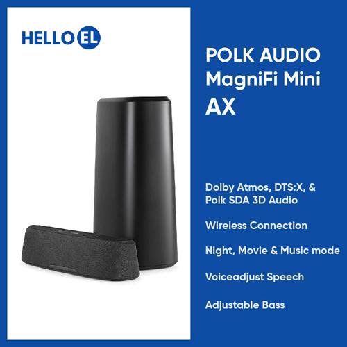 Jual POLK Audio MagniFi Mini AX 2022 Ultra-Compact Dolby Atmos Soundbar ...