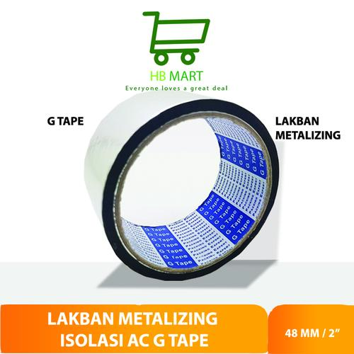 Jual Isolasi AC / Metalizing / Metalized Tape Lakban / Isolasi Duct AC ...