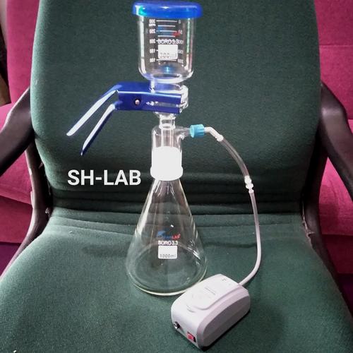 Promo Set Vacuum Filtration Apparatus Plus Mini Vacuum Pump - Kota ...