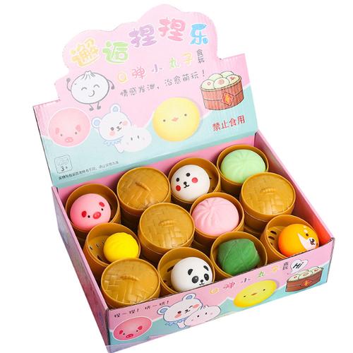 Promo J3 - Mainan bakpao simulasi Squishy pao stress ball dimsum - pao ...