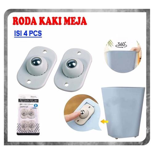 Jual Roda Mini Roda Kaki Meja Roda Mini Tempel Universal Roda Storage ...