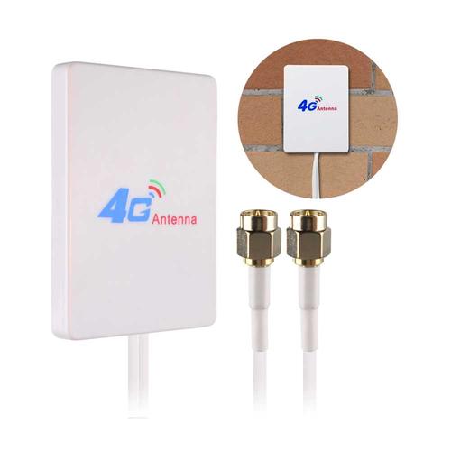 Jual Antena Modem Eksternal 3G 4G LTE 28dBi SMA Connector 2 Meter Cable ...