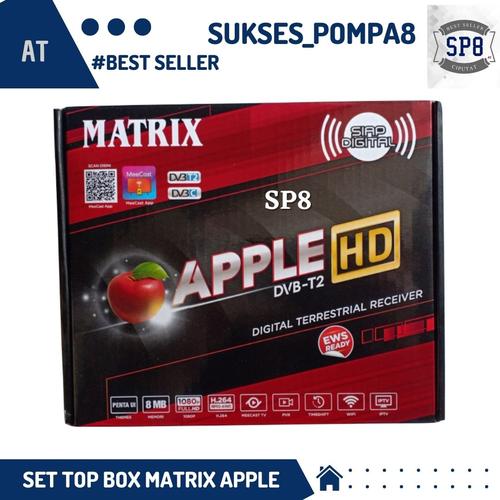 Jual Set Top Box Digital MATRIX APPLE DVB T2 / STB TV / Receiver TV - STB - Kota Tangerang ...