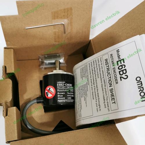 Jual rotary encoder omron E6B2-CWZ6C, 2000pr - Jakarta Barat - davren ...