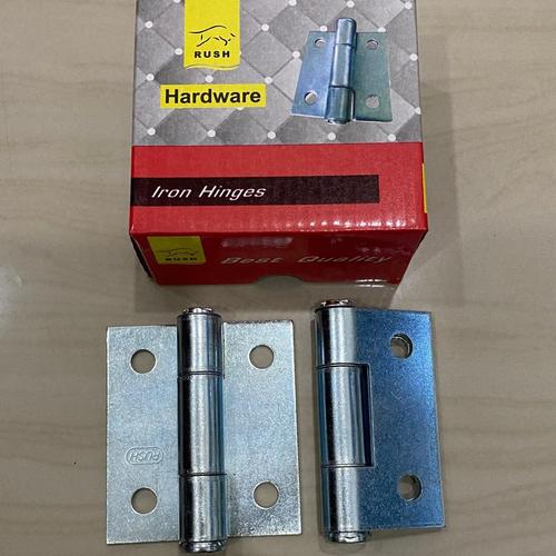 Jual engsel minimalis besi tebal 3 inch engsel las lobang chrome - Kota ...