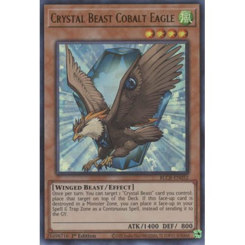 Jual Crystal Beast Cobalt Eagle | Ultra Rare | Yugioh BLCR US - Jakarta ...