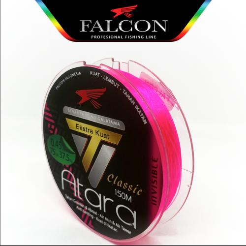 Jual Senar Pancing Falcon ATARA 150 meter Pink Fluo - Pink 0.17mm ...