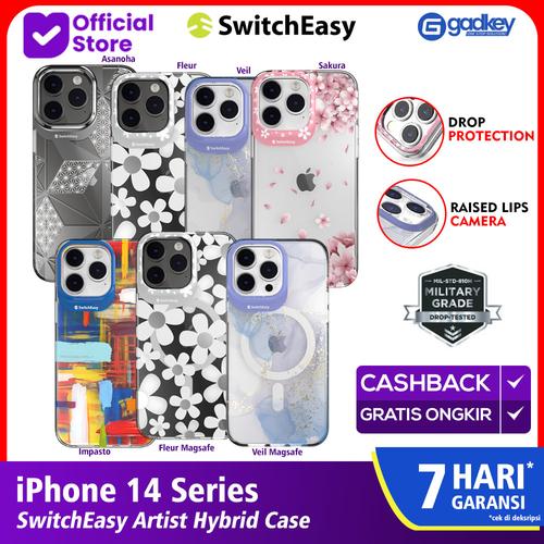 Jual Case iPhone 14 Pro Max Plus SwitchEasy Artist Casing - Fleur ...