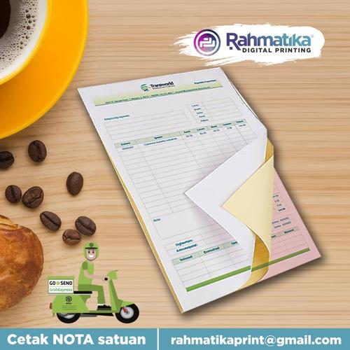 Jual Cetak Nota / Bon / Kwitansi Satuan A4 4Ply (BW) - Kota Tangerang ...