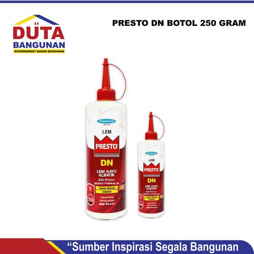 Jual Presto Lem Kayu Presto,Kertas Tahan Air Kuat Lem Serbaguna - Dn ...