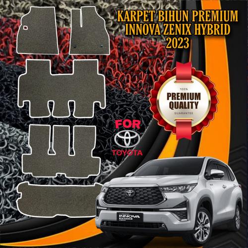 Jual KARPET INNOVA ZENIX HYBRID 2023 BIHUN PREMIUM FULLSET CAPTAIN SEAT ...
