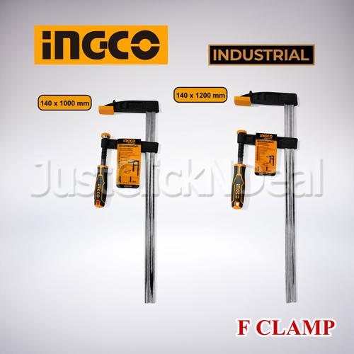 Jual Ingco F Clamp 140 mm Klem Catok Penjepit Kayu - 140 x 1000 mm ...