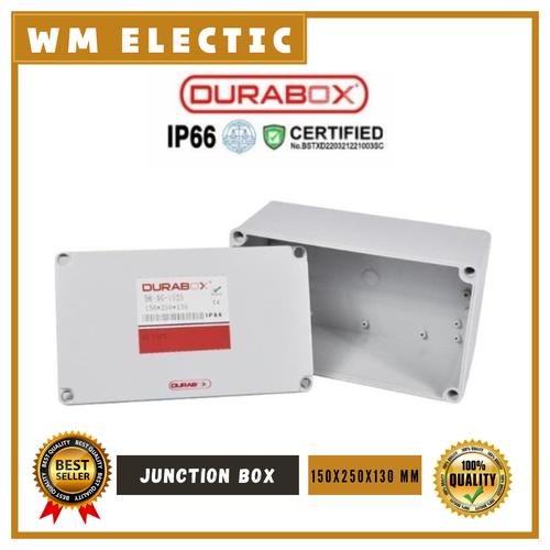 Promo Junction Box Panel Plastik 150x250 x 130 mm Durabox - ORIGINAL ...