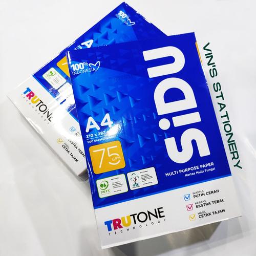 Jual ORIGINAL KERTAS HVS A4 75 gram SIDU (Sinar Dunia) - Jakarta Pusat - Vin's Stationery ...