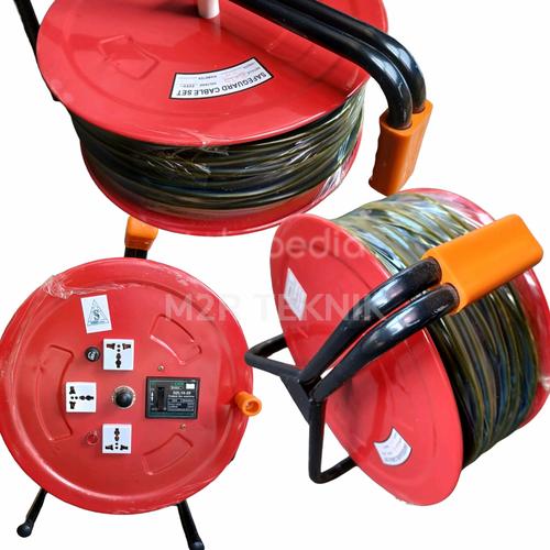 Jual kabel roll gulung 50 meter colokan stop kontak eoropean style ...