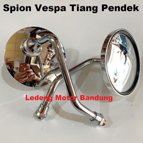 Jual spion yamaha bulat lensa cembung tiang pendek model vespa - honda ...