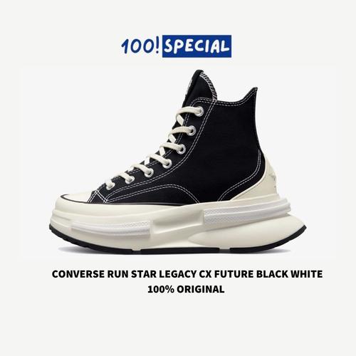 Promo Sepatu Converse Run Star Hi Legecy Cx Future Black White BNIB ...