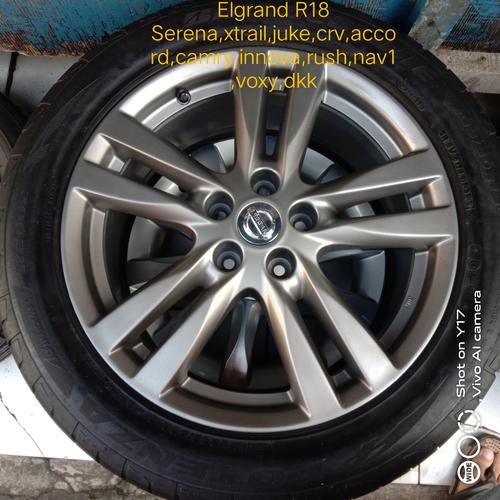 Jual Velg Elgrand R18 elgrand,juke,hrv,accord,xtrail,innova,nav1,hilux ...