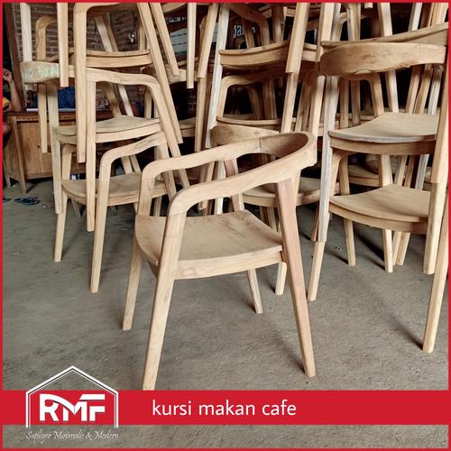 Jual kursi cafe cantik kursi cafe kayu jati kursi cafe selly minimalis ...