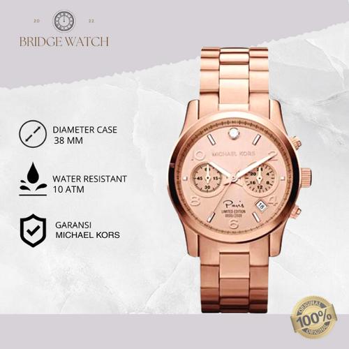 Promo Jam Tangan Wanita Michael Kors MK5716 Original Chronograph Rose ...