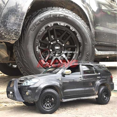 Jual Velg Variasi Mobil R17 Lebar 9 Et 0 Mat Black - Mobil Fortuner ...