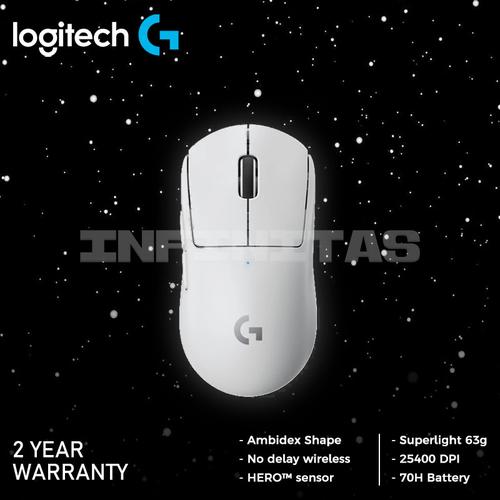 Jual Logitech G PRO X Super Light weight Wireless Gaming Mouse 2.4Ghz ...