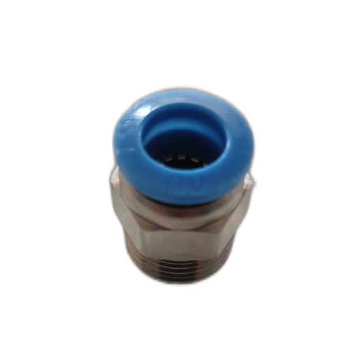 Jual fitting pneumatic / push in fitting / MPC ukuran selang 10 mm drat ...