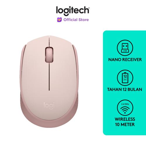 Promo Logitech M171 Mouse Wireless untuk Windows, Mac, ChromeOS - Rose - Jakarta Timur ...