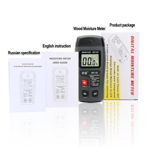 Jual Wood Moisture Meter Kayu Alat Ukur Kadar Air Kayu Kertas Meja ...