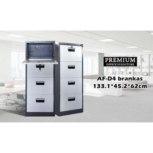Jual Filing Cabinet Drawer 4 Laci Brankas - Premium AF-D4 Brankas - Kab ...