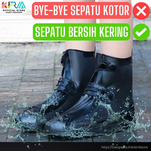 Promo Rain Cover Sepatu Hujan Reusable-Mantel/Jas Hujan-Boot Rain Coat ...