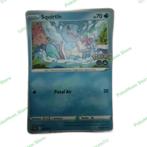 Jual Squirtle Promo Pokemon GO - Pokemon TCG Indonesia - Kota Surabaya ...