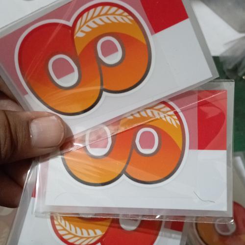 Jual STIKER SABLON DELAPAN DAN MERAH PUTIH - Kota Surakarta - Azzam ...