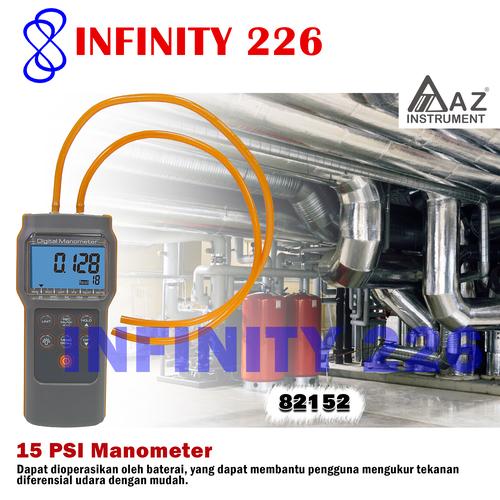Jual 15 PSI Economic Digital Manometer AZ Instrument 82152 - Jakarta ...