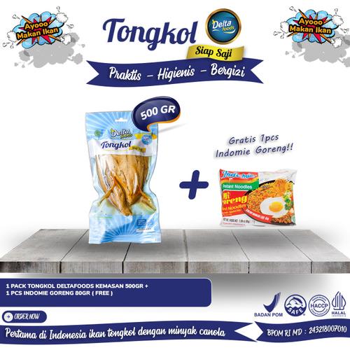 Jual Ikan Tongkol Delta Foods 500gr free indomie goreng - Jakarta ...