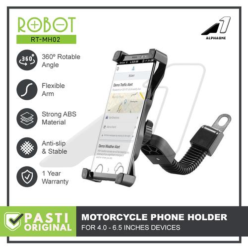 Promo ROBOT RT-MH02 Holder HP Motor Spion Phone Stand Mount HP ...