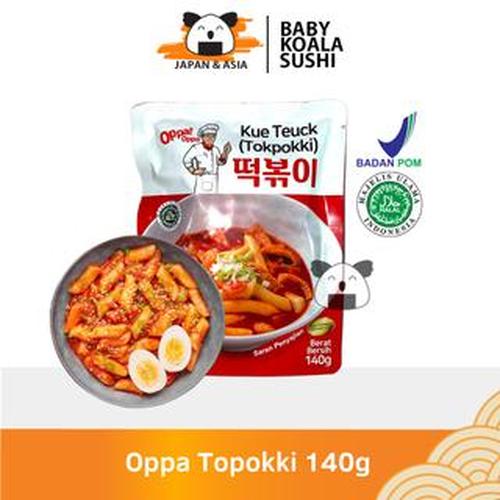 Jual OPPA Toppoki 100g+ Sauce 40g Halal | Tokpokki / Tteokbokki Kue ...