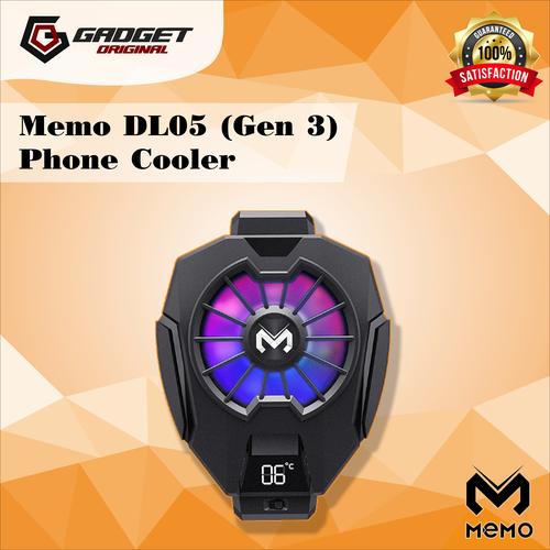 Jual Memo DL05 Fancooler Radiator Pendingin HP Coolingfan Gaming RGB LIGHT - DL05 Gen3 - Kab ...