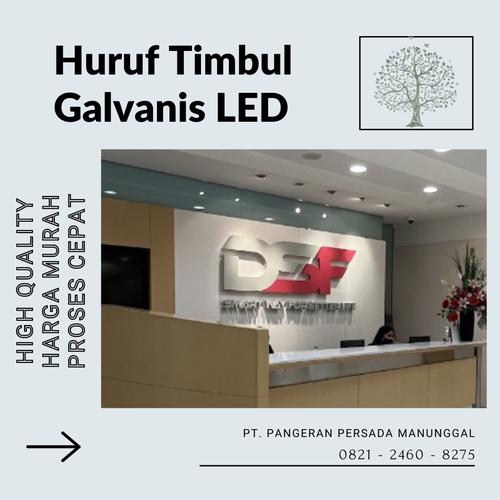 Jual Huruf Timbul Galvanis Premium LED Custom - Jakarta Barat - Tree ...