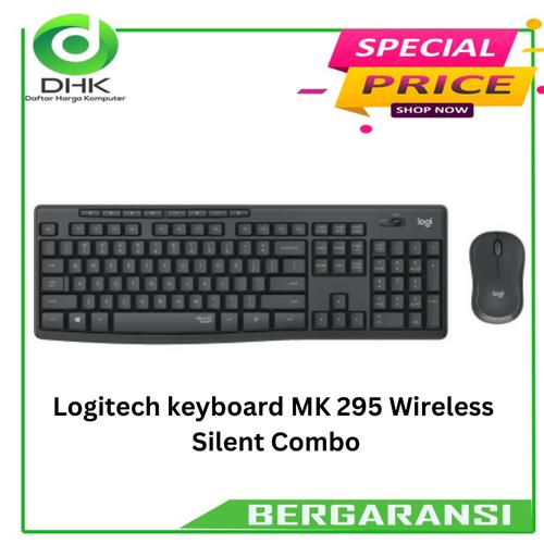 Jual Logitech keyboard MK 295 Wireless Silent Combo - Jakarta Pusat ...