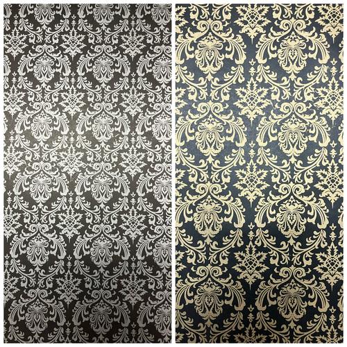 Jual Kertas Kado Batik / Kertas Kado Batik Imp Black - Gold - Kota ...