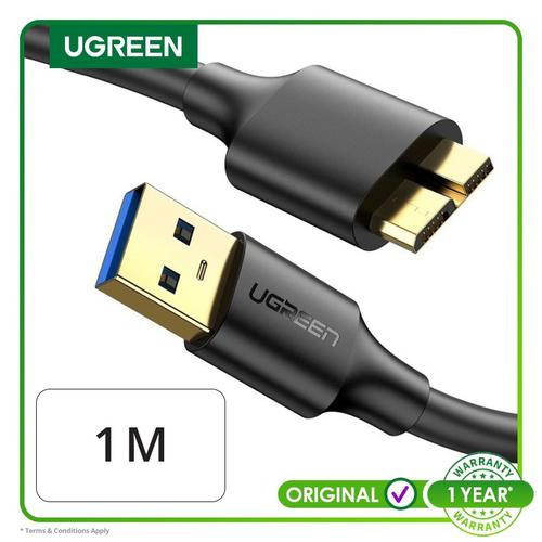 Jual Kabel Hardisk Ugreen 1 Meter USB3.0 to Micro B Cabel HDD external ...