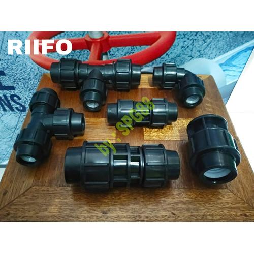 Jual Reducer HDPE 1 1/4" X 1" Inch Vlok Sock Compression Fitting Pipa ...