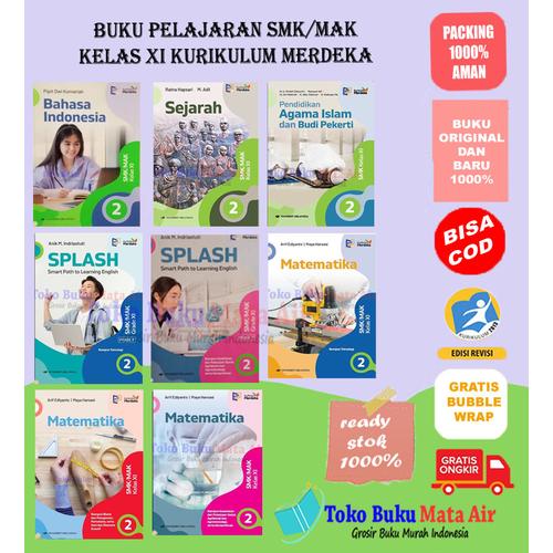Jual ORIGINAL BUKU PELAJARAN SMK/MAK KELAS XI KURIKULUM MERDEKA ...