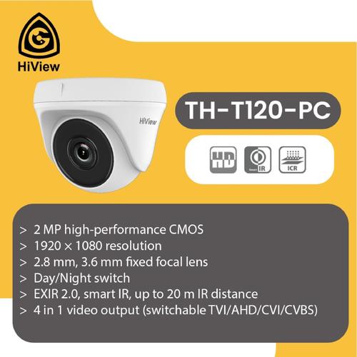 Jual HIVIEW TH T120 PC 2MP INDOOR CAMERA - Jakarta Barat - BINTANGLIMA ...